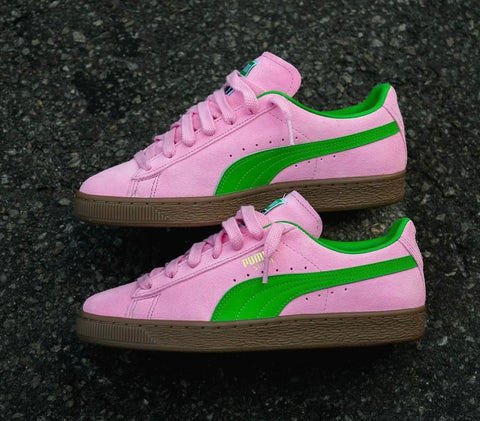 PUMA CLASSIC LOW PINK GREEN – Live-kickz